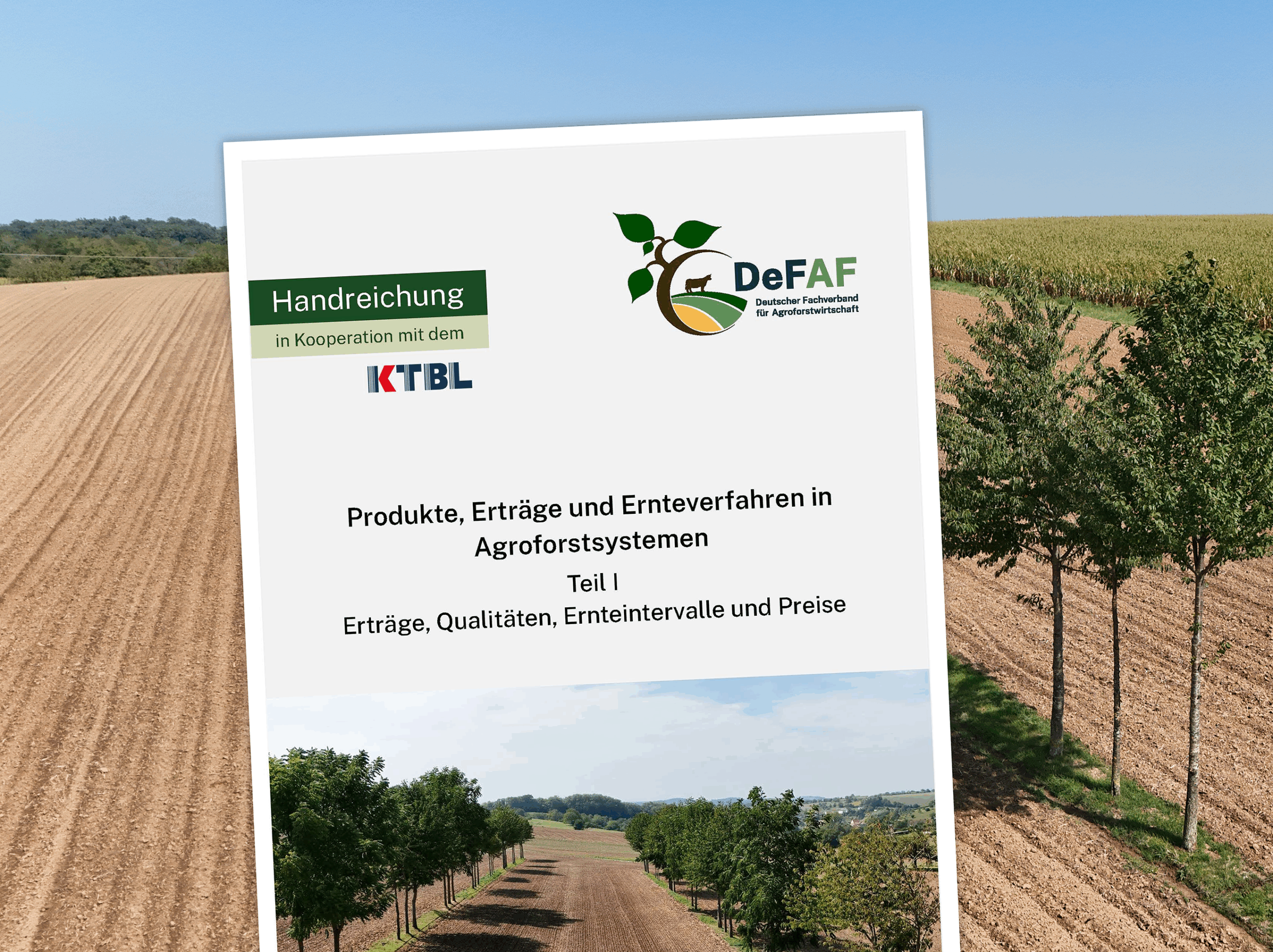 Neue Handreichung veröffentlicht: Erträge, Qualitäten, Ernteintervalle & Preise | DEFAF e.V.